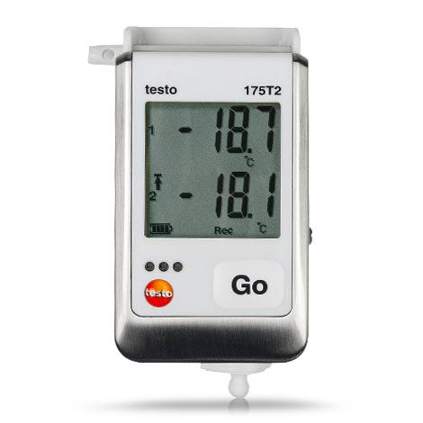 Testo 175-T2 เครื่องวัดและบันทึกอุณหภูมิ (Internal + External) | AT SCIENCE