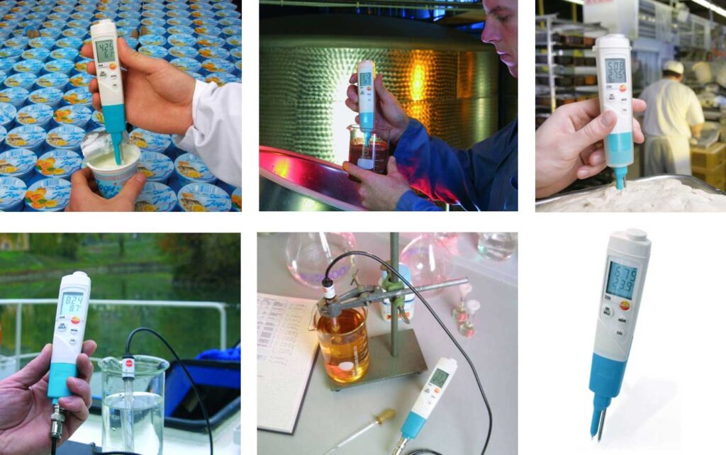 Testo 206 pH2 เครื่องวัดค่าความเป็นกรดด่างและอุณหภูมิของน้ำ | AT SCIENCE