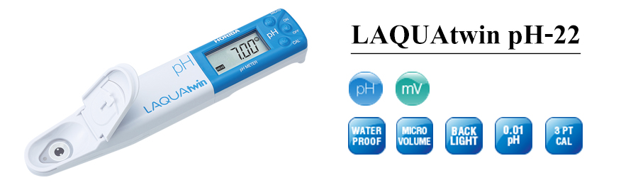 pH Meter ยี่ห้อ Horiba รุ่น LAQUATwin pH11 pH22 pH33 | AT SCIENCE